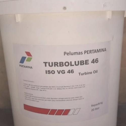 Jual Oli Turbin PERTAMINA TURBOLUBE 46 Iso vg 46 isi 20Liter - Jakarta ...