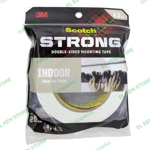 Jual Scotch Indoor 7kg Strong Double Tape Mounting 24mm x 3m - Kota ...