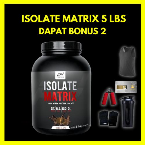 Jual Provus Isolate Matrix 5 lbs Susu Whey Protein Isolate - COFFELATTE ...