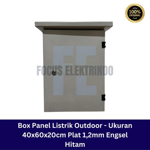Jual Panel Box Listrik Outdoor - Uk. 40x60x20cm Plat 1,2mm - Engsel ...