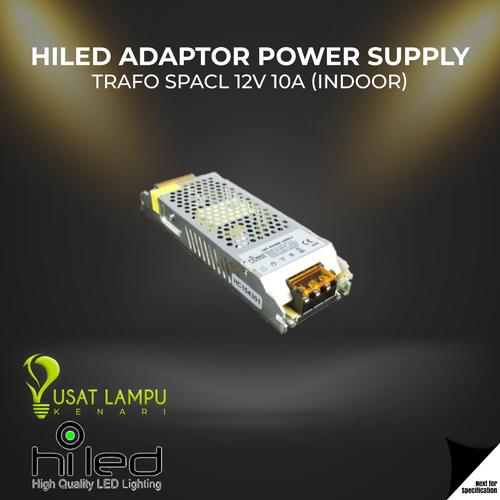 Jual HILED Adaptor Power Supply Trafo SPACL 12Volt 10A Indoor - Jakarta ...