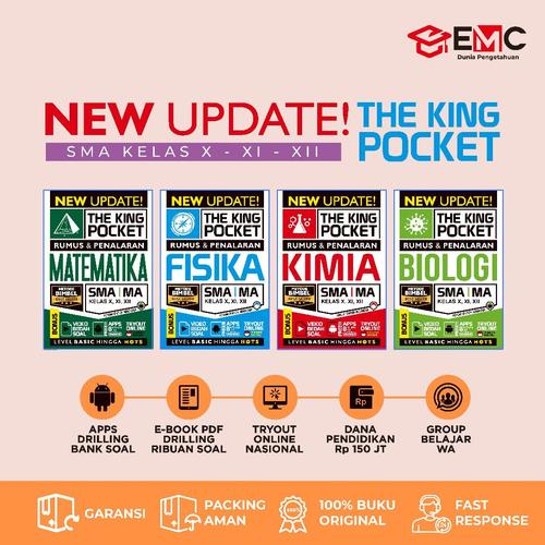Jual EMC Paket Murah The King Pocket Rumus Dan Penalaran Matematika ...