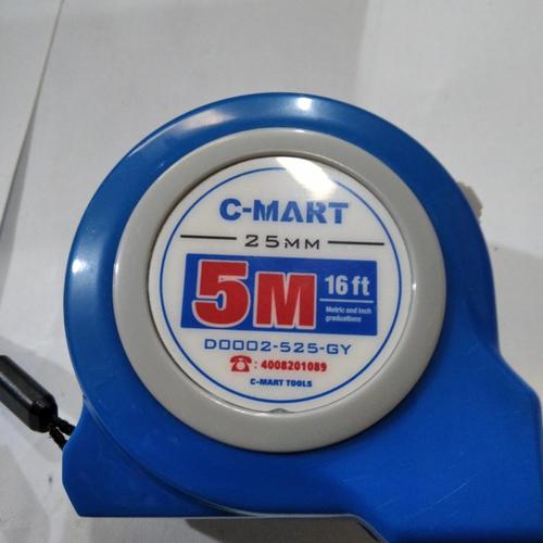 Jual C-MART METERAN 5 METER 16 FEET ALAT UKUR DIMENSI MEASURING TAPE ...