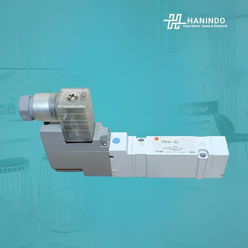 Jual SY5140 - 1DZ SMC Selenoid Valve 5/2 Single Control Base Mount 100 ...