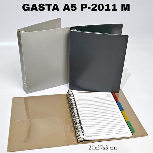 Jual BINDER NOTE A5 POLOS WARNA 20 RING BESI MAP LOOSE LEAF - Kota ...
