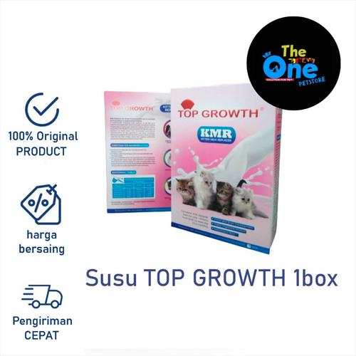 Jual Top Growth Susu Anak Kucing Kitten Milk Replacer KMR 1 Box 11 ...