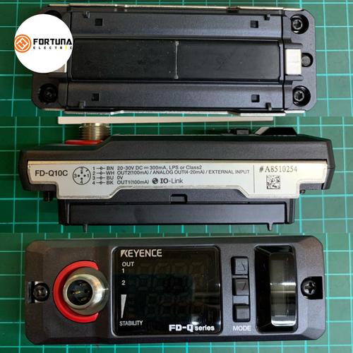 Jual Keyence FD-Q series FD-Q10C Main Unit Clamp-on Metal Pipe Flow ...