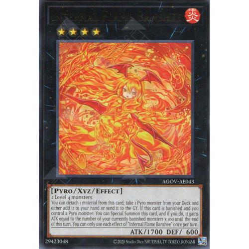 Jual Infernal Flame Banshee | Rare | Yugioh AE AGOV-AE043 - Jakarta ...