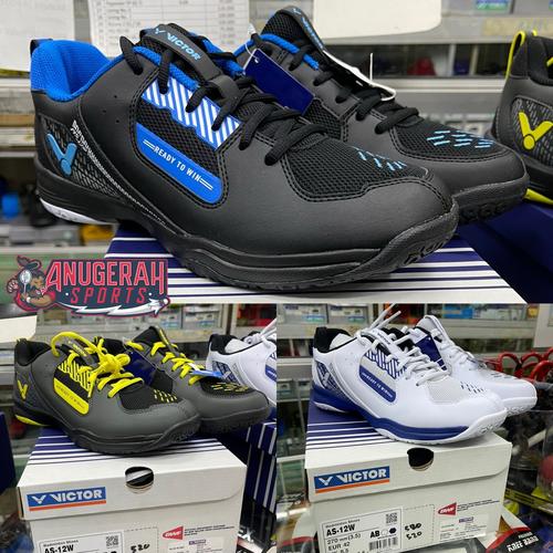 Jual Sepatu Badminton VICTOR AS-12W / AS 12W (Size Kecil) ORIGINAL ...