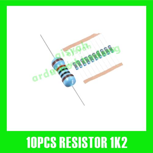 Promo 10X RESISTOR 1K2 1K2OHM 1/4W 1% METAL FILM - Kota Bandung ...