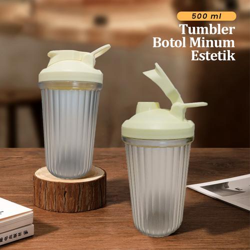 Promo Botol Air Minum Estetik Ukuran 10 x 10 x 17 Cm Seal Anti Bocor ...