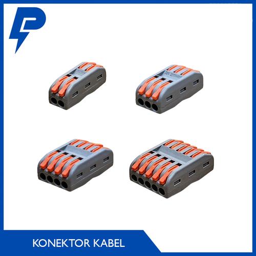 Jual Konektor Kabel Wago PCT-2-2/3/4/5 Pin Terminal WIre Connector ...
