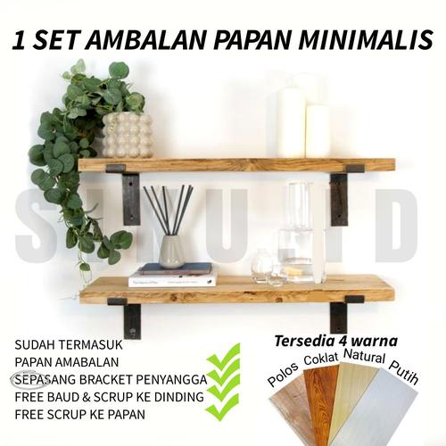 Jual RAK DINDING AMBALAN / RAK DINDING SUSUN TEMPEL / RAK AMBALAN ...