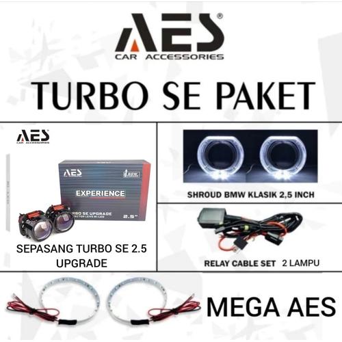 Jual PAKET BILED AES TURBO SE 2.5 INCHI - BMW KLASIK, BIRU - Jakarta ...