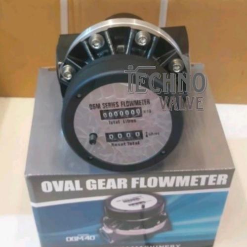 Jual OGM / OVAL GEAR FLOW METER / METERAN SOLAR ANALOG DRAT 2" INCH ...