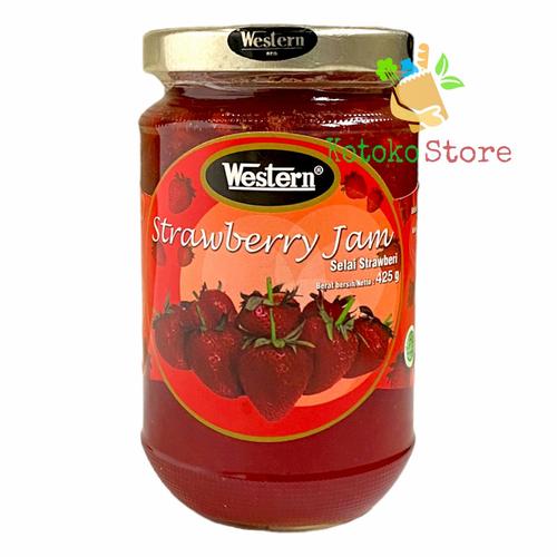 Jual Western Strawberry Jam / Western Selai Strawberry 425gr - Jakarta ...