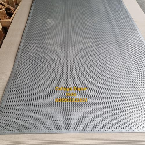 Jual PLAT STAINLES 304 LUBANG 5mm TEBAL 1.2mm/PERFORATED SCREEN 5mm ...