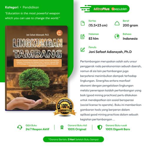 Jual [Buku] Lingkungan Tambang - Kab. Sleman - Decadebooks | Tokopedia