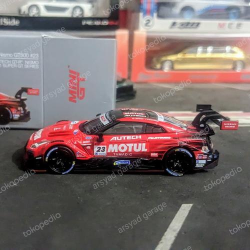 Jual Diecast Mini GT Nissan GTR R35 Nismo GT500 #23 Motul no 595 ...