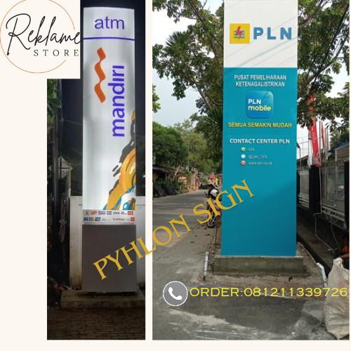 Jual Totem pylon Sign | custom - Kab. Tangerang - Reklame store | Tokopedia