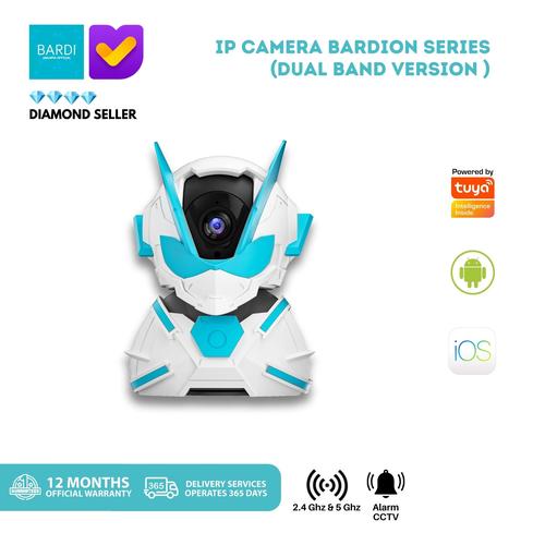 Promo BARDI Smart IP Camera Indoor PTZ 3MP BARDION Series (Dual 2.4 ...