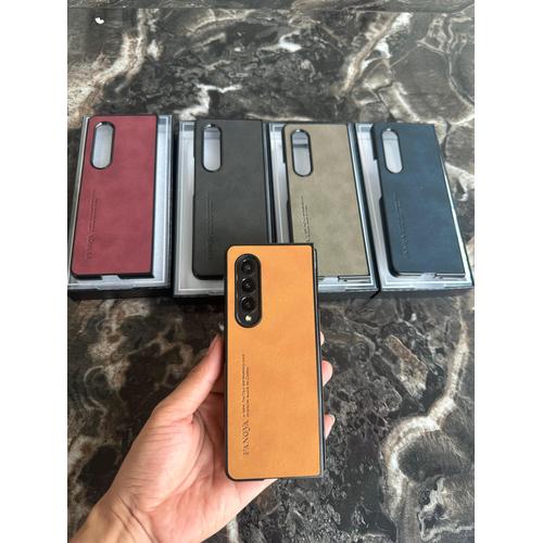 Jual SANSUNG GALAXY Z FOLD 2 FOLD 3 FOLD 4 FOLD 5 5G LEATHER FANOYA ...