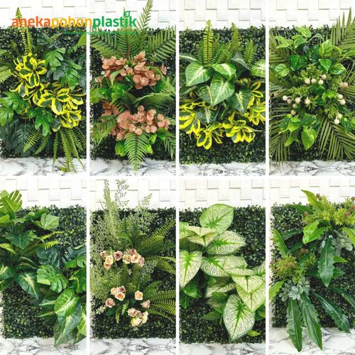Jual Vertical Garden Instant Plug and Play Aneka Bunga & Daun ...