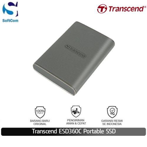 Promo Transcend ESD360C Portable SSD USB Type C Cicil 0% 3x - Kota ...