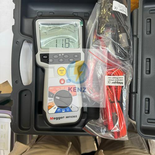 Jual Megger MIT430/2 CAT IV insulation tester 1000V alat ukur listrik ...