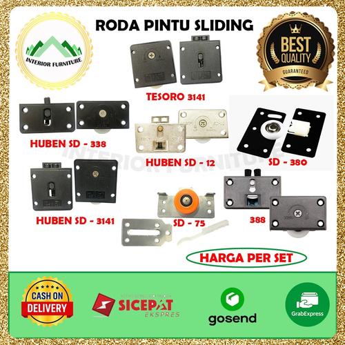 Jual Roda Pintu Lemari Sliding SD 3141 /SD 12 /SD 338/SD 75/ SD 380/SD ...