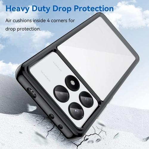 Jual Soft Case POCO X6 X5 PRO 5G Protective Hybrid Cover - Hitam, POCO ...