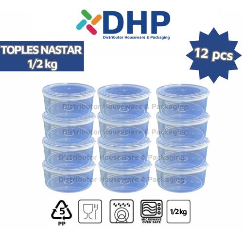 Jual TOPLES NASTAR 1/2KG (Isi 12) Plastik Tebal Bulat Kue Kering Murah ...