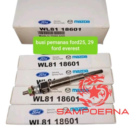 Jual Busi pemanas / glow plug Ford ranger 2500cc / 2900cc Mazda BT50 ...