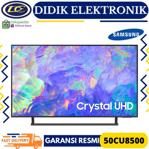 Promo Samsung Smart TV 50CU8500 50 Inch Crystal 4K UHD UA50CU8500KXXD ...