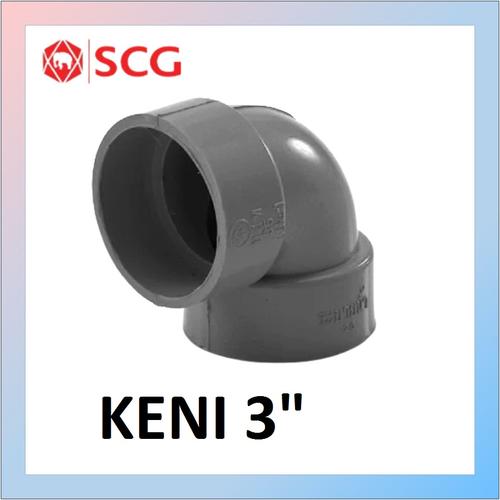 Jual SCG Fitting Pipa Elbow D /KENI/KNEE/SAMBUNGAN L UKURAN 3" (TEBAL ...