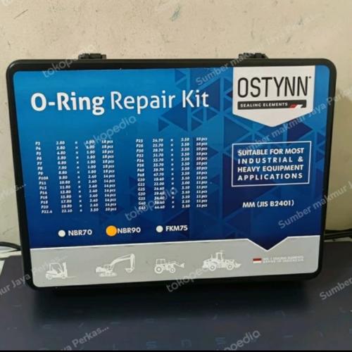 Jual O ring Repair Kit Ostynn NBR 90 ( Oring Box ) MM / Inch - Biru ...