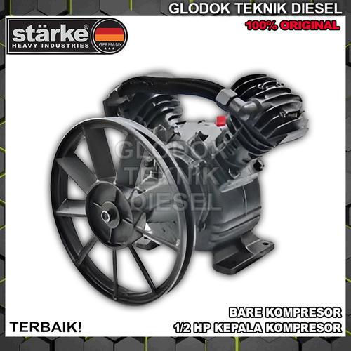 Jual Kepala Kompresor 1/2 HP Bare Air Compressor Headpump 0.5 HP STARKE ...