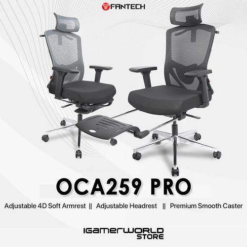 Promo Fantech OCA259 PRO Kursi Kantor Premium Office Chair Footrest ...