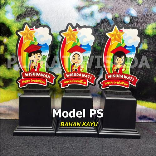 Jual MODEL PS KAYU Plakat Wisuda Anak piala wisuda anak TK/PAUD - PS ...