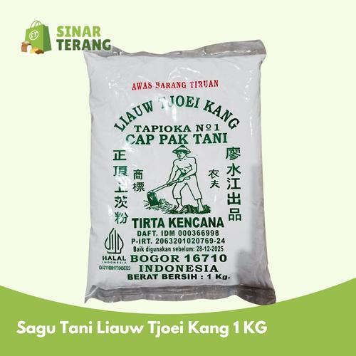 Jual Sagu Cap Pak Tani Liauw Tjoei Kang / Tepung Tapioka 1 KG GROSIR ...