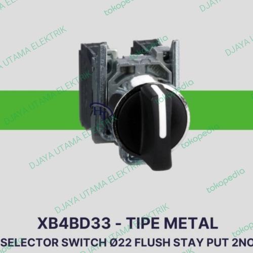 Jual Selector Switch 22mm XB4-BD33 3 Posisi SCHNEIDER - Jakarta Pusat ...