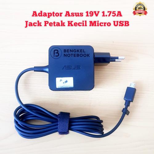 Jual Adaptor Asus 19v 1.75A 33watt Jack Petak KECIL MICRO USB Asus ...