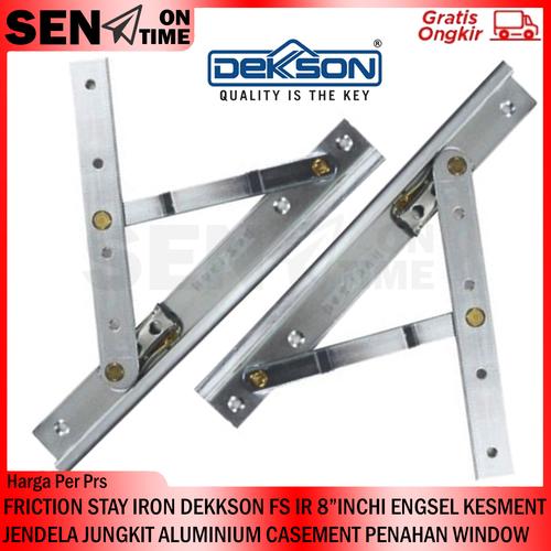 Jual FRICTION STAY IRON DEKSON FS IR 8”INCHI ENGSEL KESMENT JENDELA ...