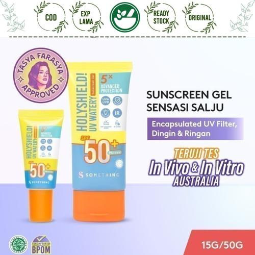 Jual SOMETHINC HOLYSHIELD UV WATERY SUNSCREEN GEL SPF 50 SUNBLOCK WAJAH ...