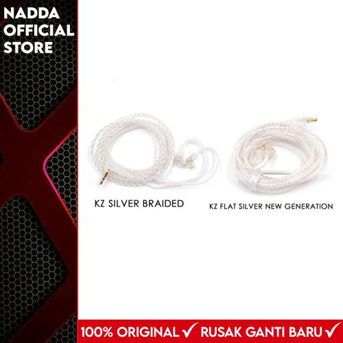 Jual Kabel Cable KZ Upgrade KZ Silver Plated Cable with Mic KZ ZSN PRO ...