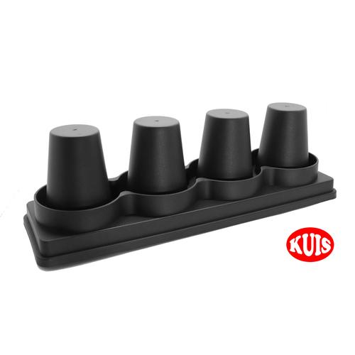 Jual RAK CUP HOLDER PLASTIK RAK UNTUK GELAS PLASTIK/KERTAS TEBAl - 4 ...