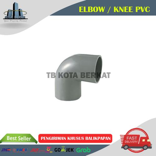Jual ELBOW/ KNIE/ KENI PVC SAMBUNGAN PIPA PVC 4 INCH - Kota Balikpapan ...