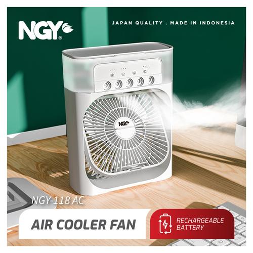 Promo NGY Portable Air Cooler Fan / Kipas Angin Pelembab Udara | NGY ...