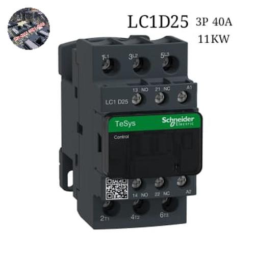Jual KONTAKTOR SCHNEIDER LC1D25M7 220V 3P 40A 11KW NEW ORIGINAL SCHNEIDER - Jakarta Pusat ...