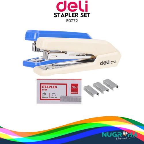 Jual Deli Stapler Set 15 lembar ukuran #10 E0272 - Kab. Sleman - NugrahaOfficialStore | Tokopedia